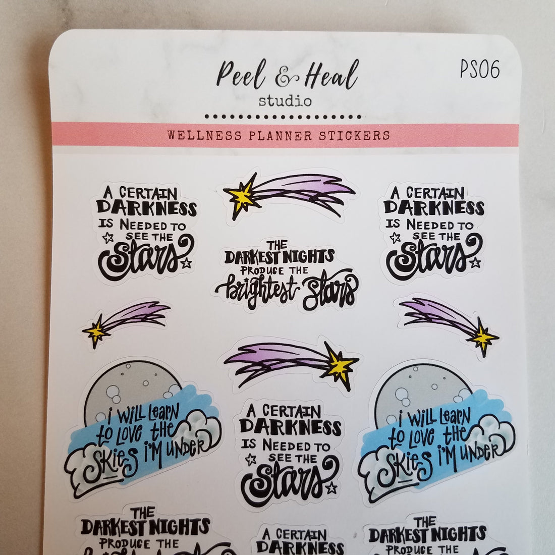 Celestial Wisdom: Sticker Sheets