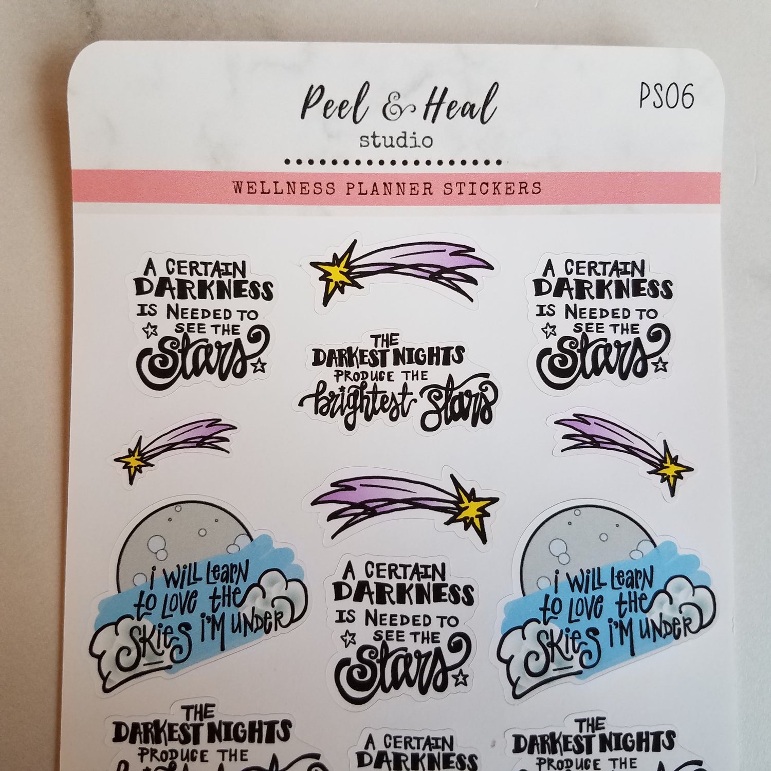 Celestial Wisdom: Sticker Sheets